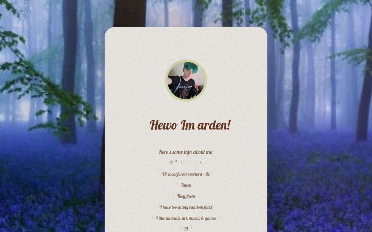 My commission info and links!